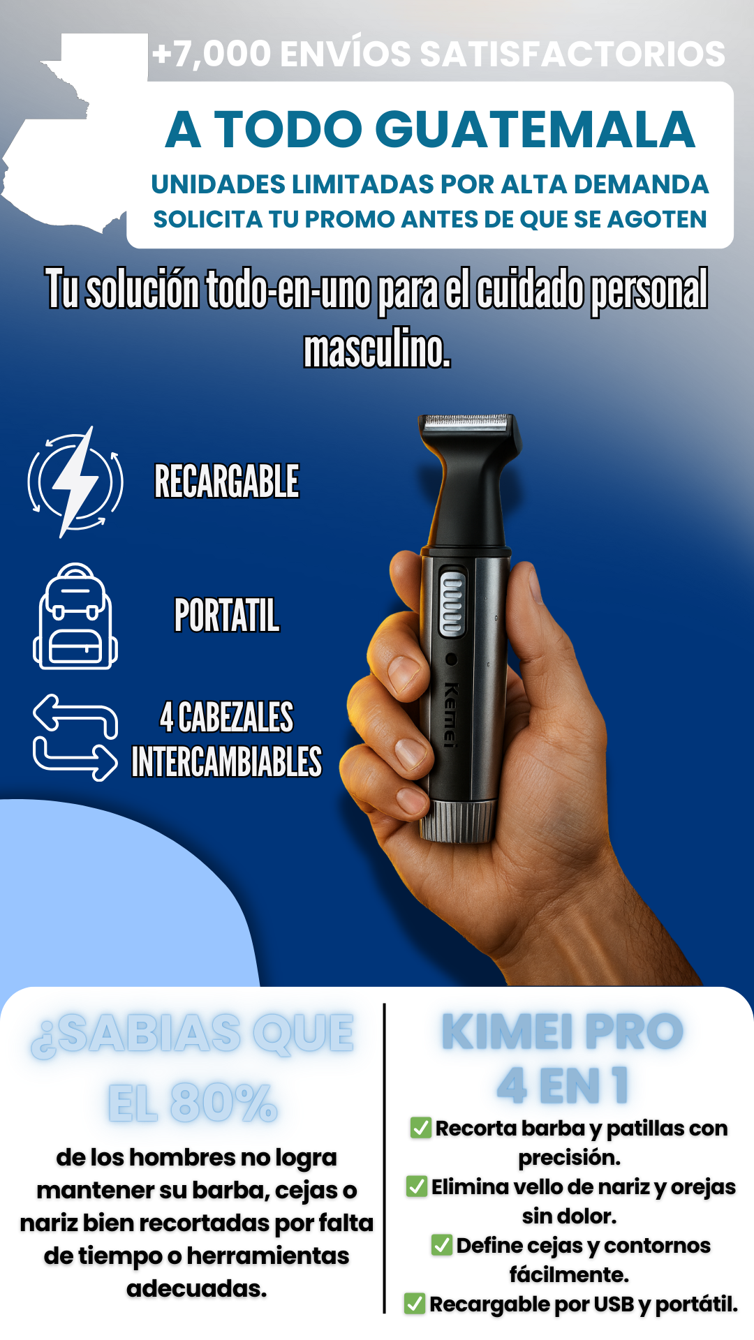 🚀 ¡Oferta especial por tiempo limitado! 🛒 Envío GRATIS a toda Guatemala 📦 Paga al recibir en ...